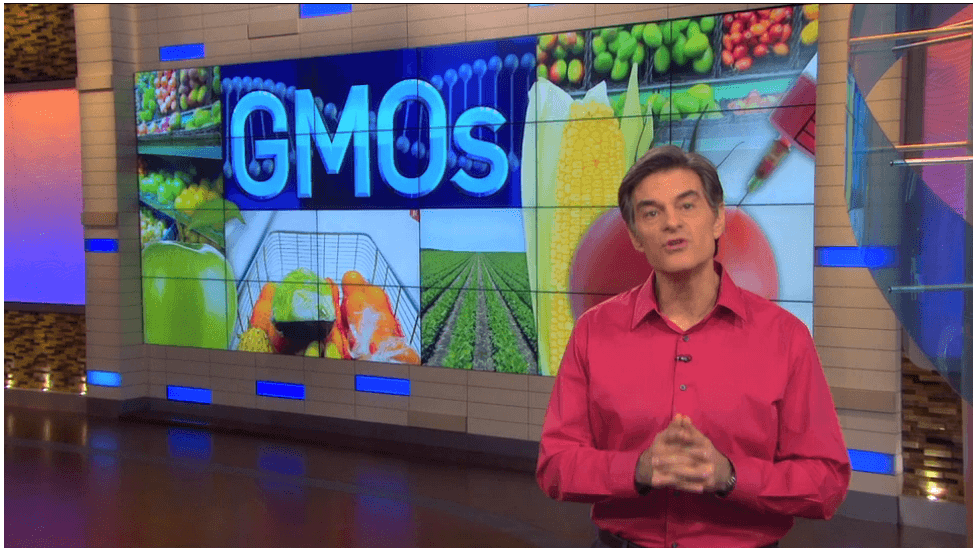 Dr. Oz again takes on the GMO controversy again—Science or myth ...