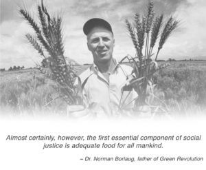 Norman Borlaug, father of the green revolution - Genetic Literacy Project