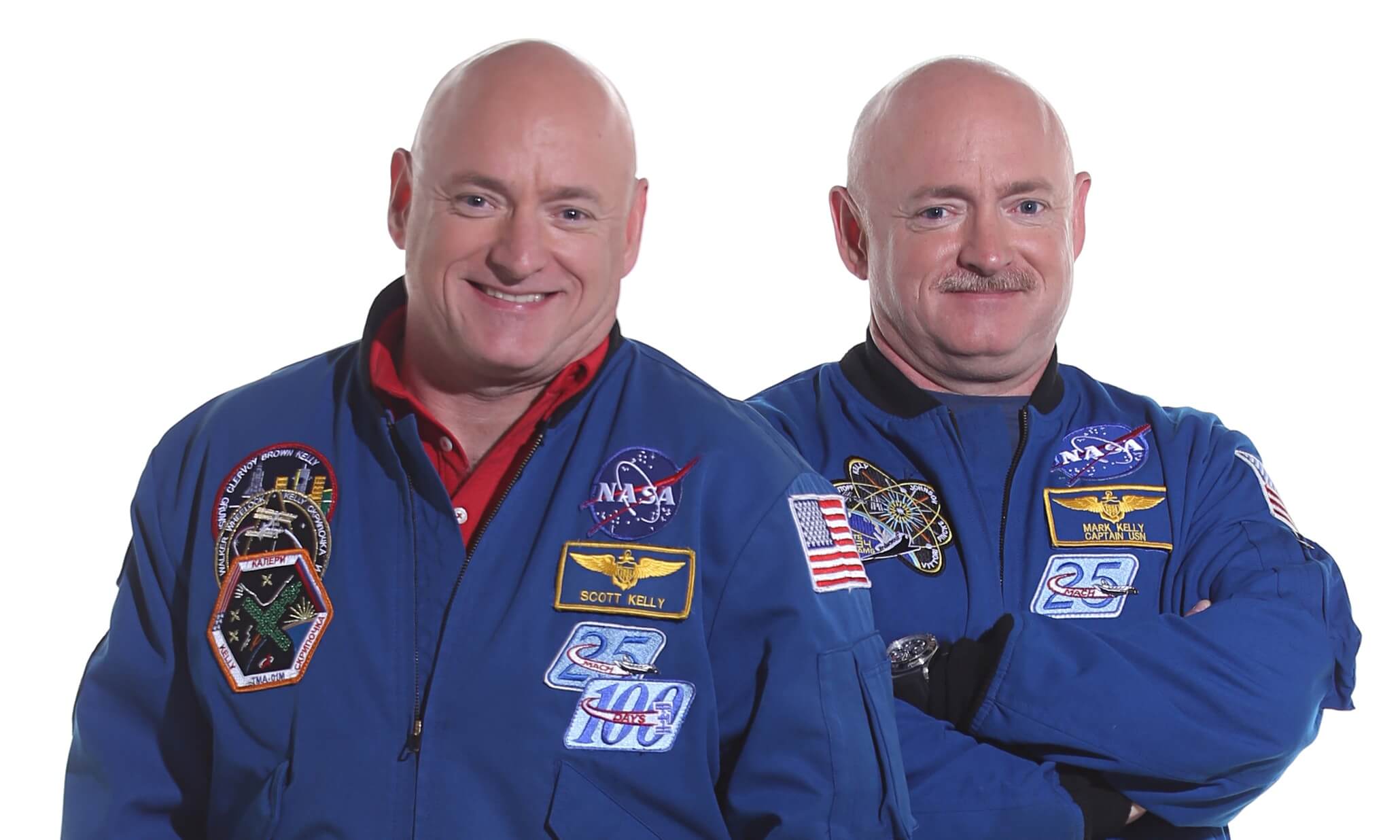 How does space change your genetics? Astronaut twins Scott and Mark ...