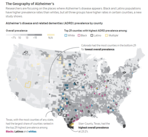 Alzheimer’s hotspot map: Where it’s most prevalent and why that matters ...