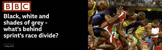 Race and the Olympics: 'Yes', Blacks will sweep the running events, and ...